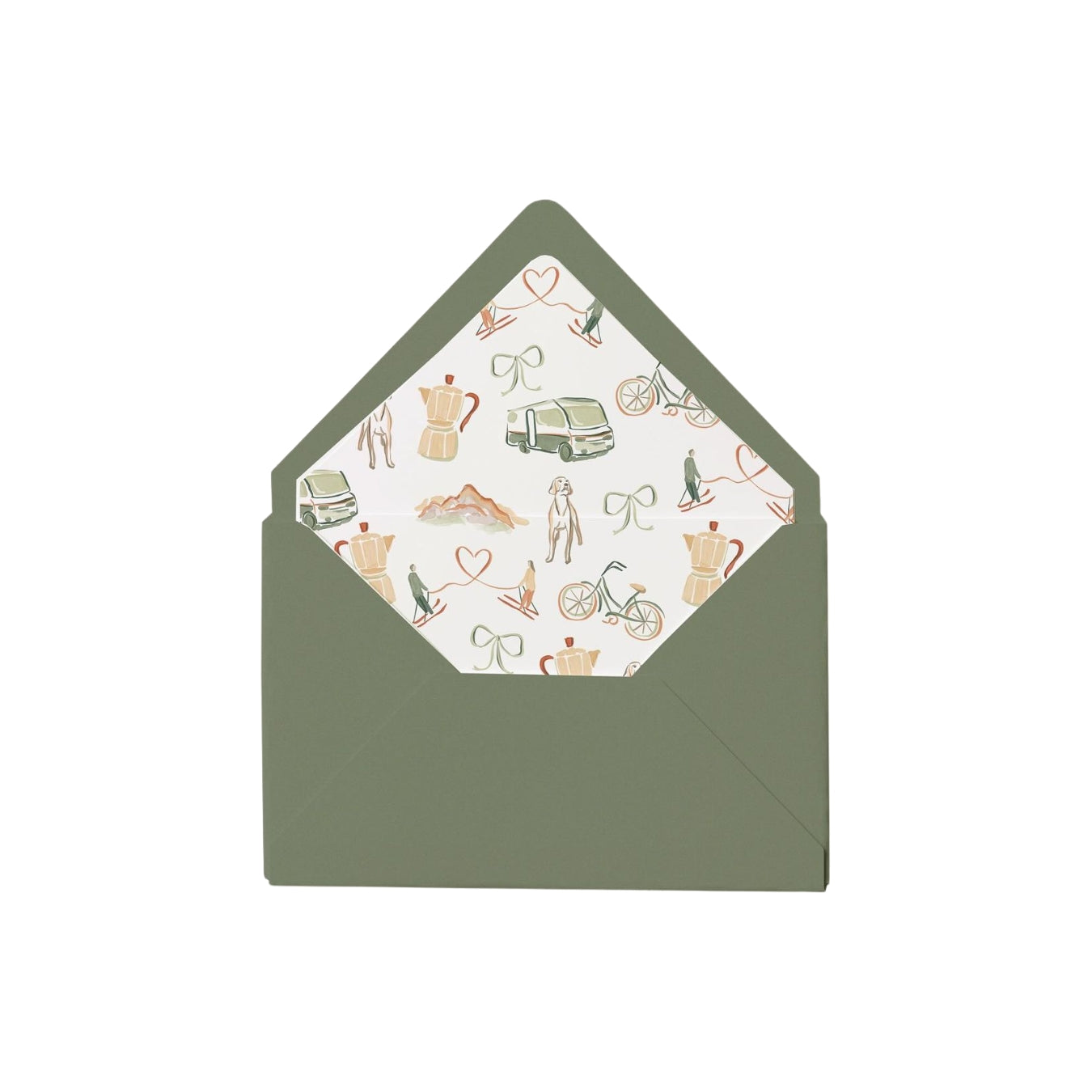 Olive Themed Envelope – Instaprint